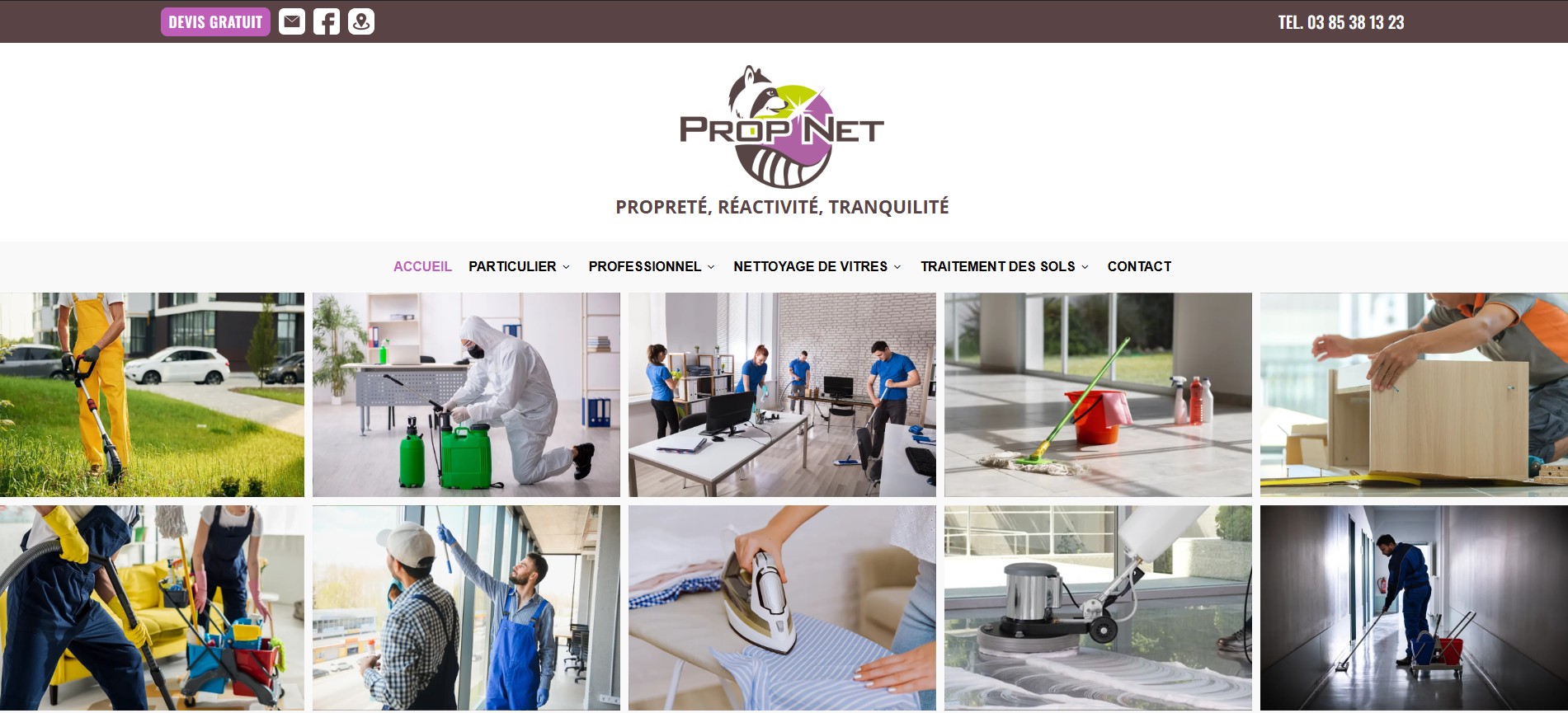 Prop Net | Nettoyage pour particuliers et professionnels à Mâcon